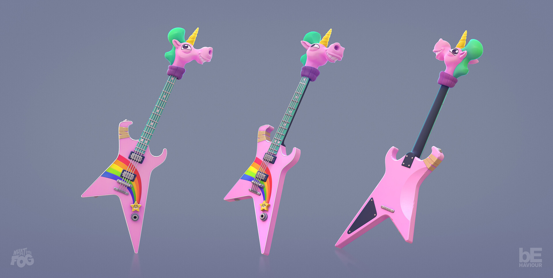 Normand Gaudreau - What the Fog - Environment props