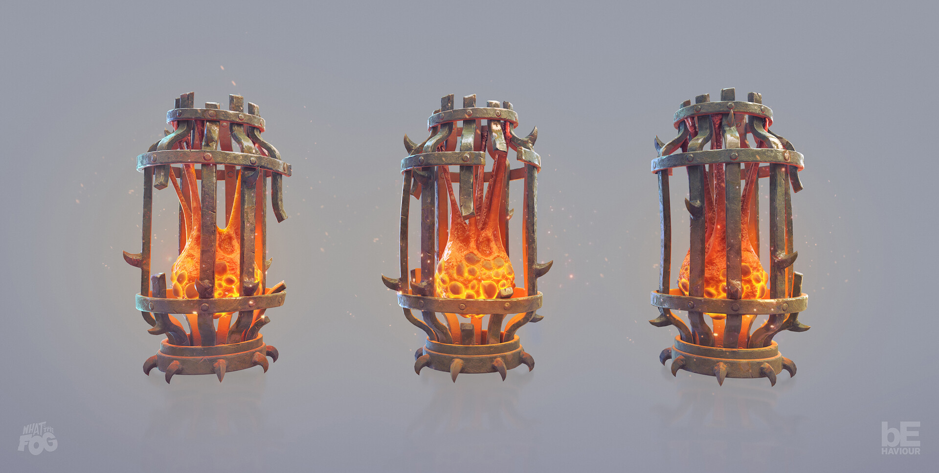 Normand Gaudreau - What the Fog - Environment props