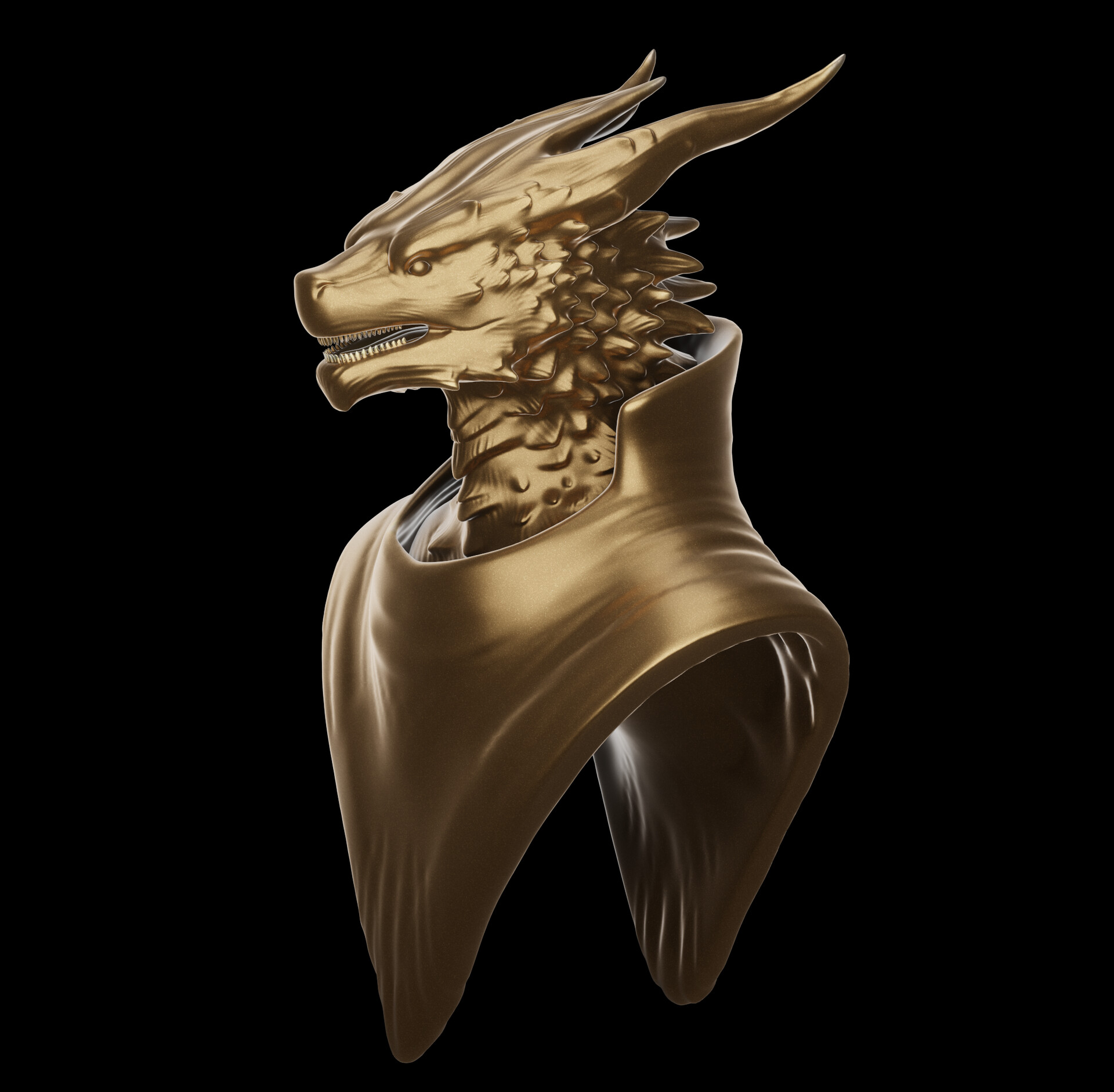 ArtStation - Dragon Model (Study)