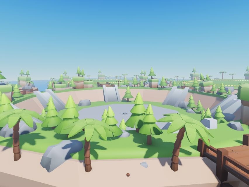 ArtStation - [Early Build] Low Poly Island!