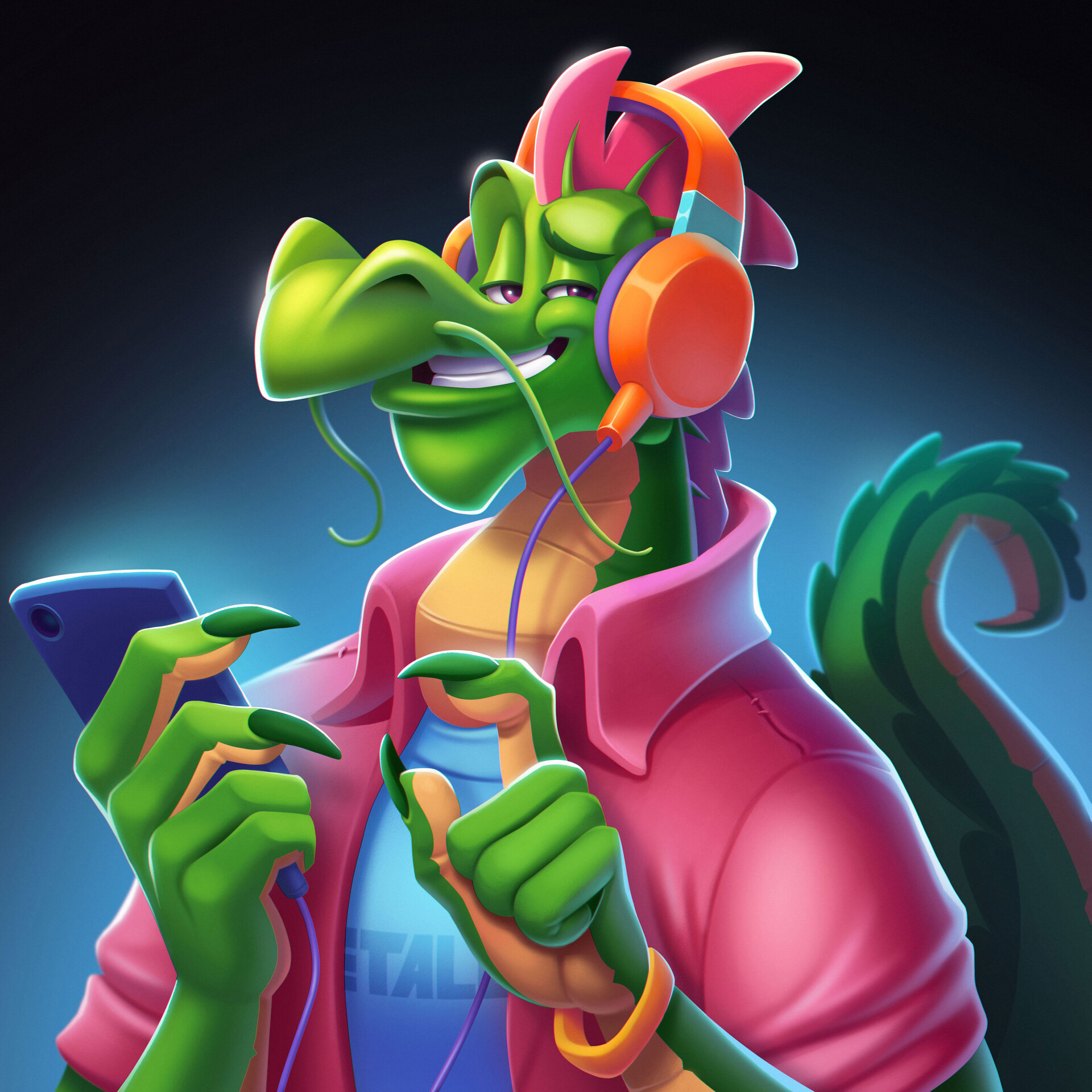 ArtStation - Music Dragon