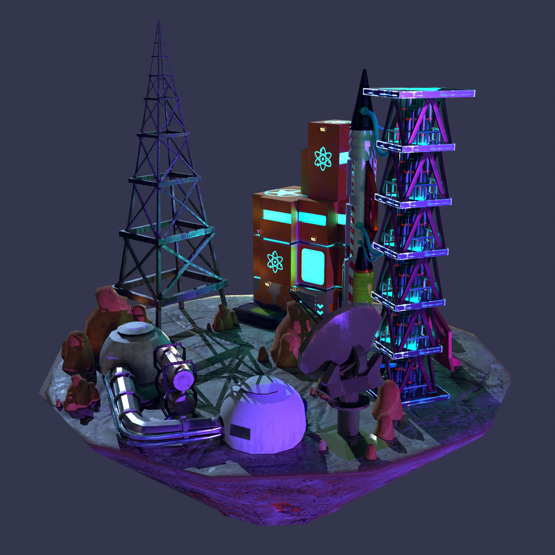 Vision3D - alien invasion