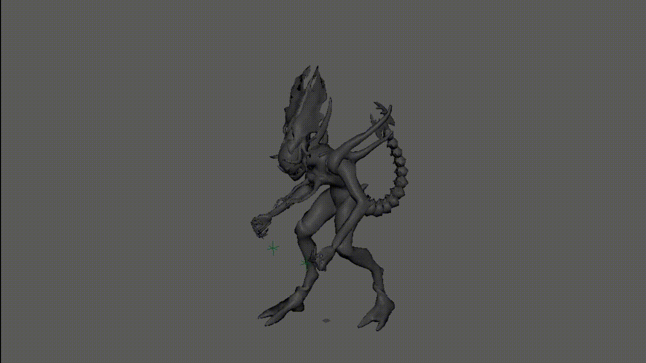 ArtStation - Xenomorph Queen Animations