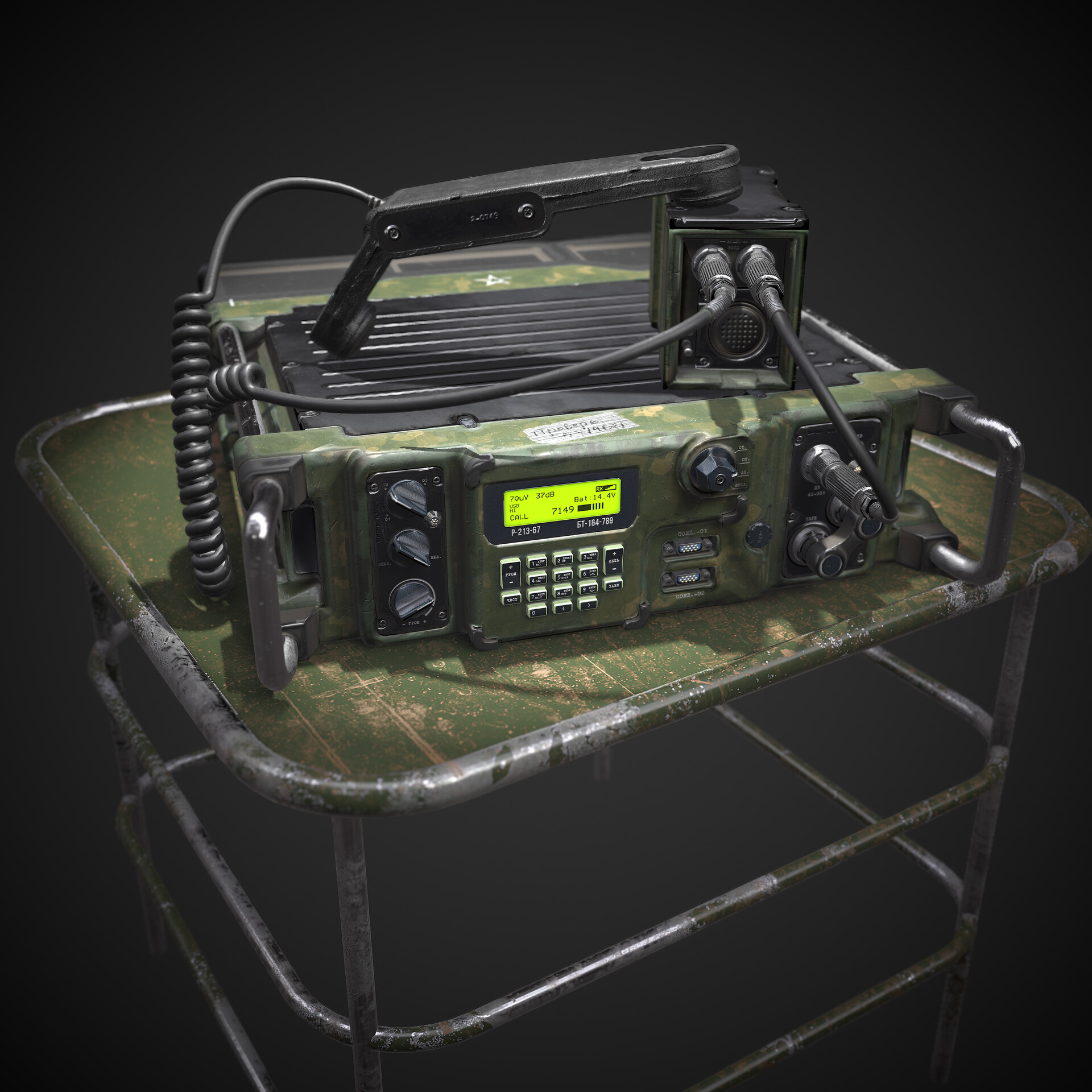ArtStation - Military Radio