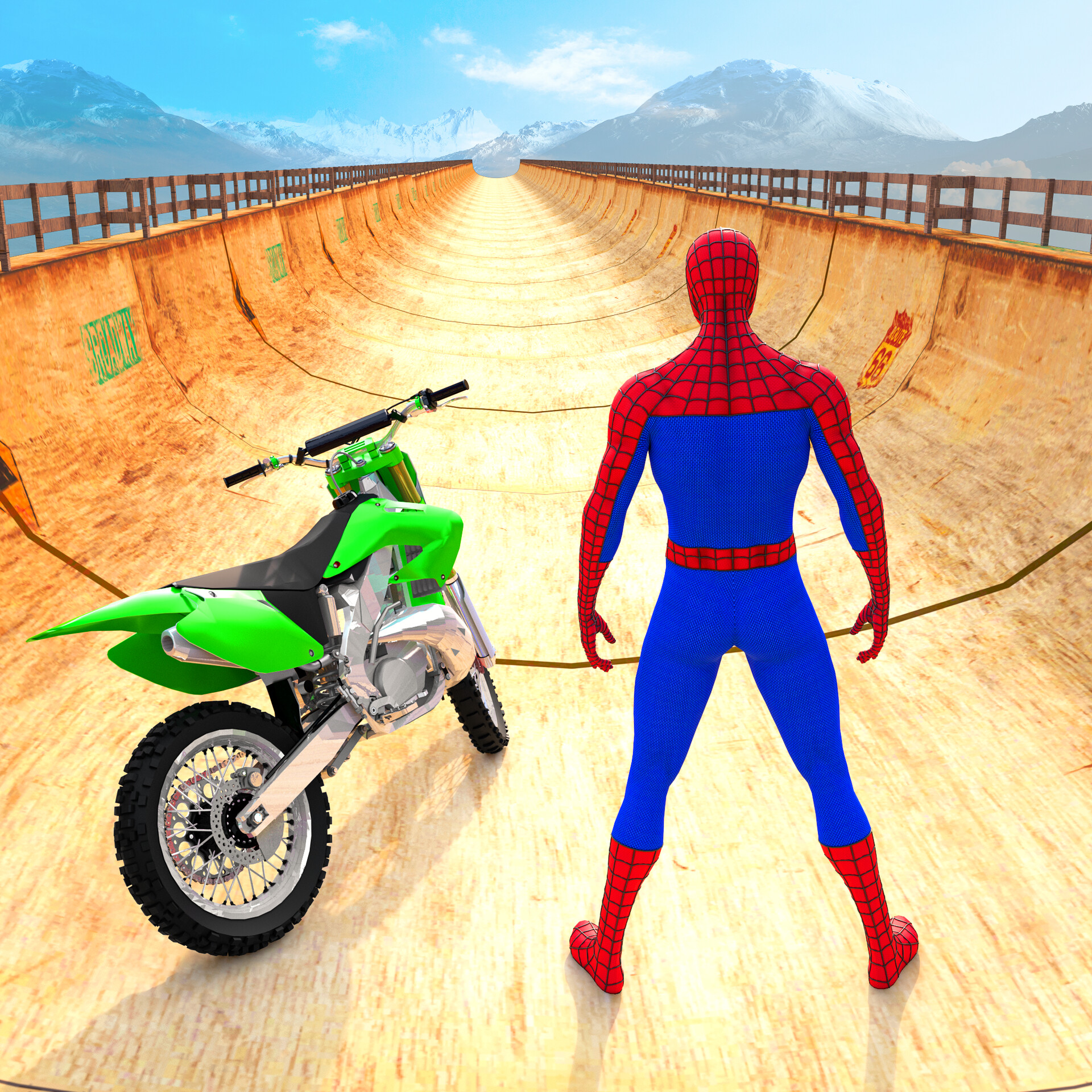 ArtStation - Mega Ramp Bike