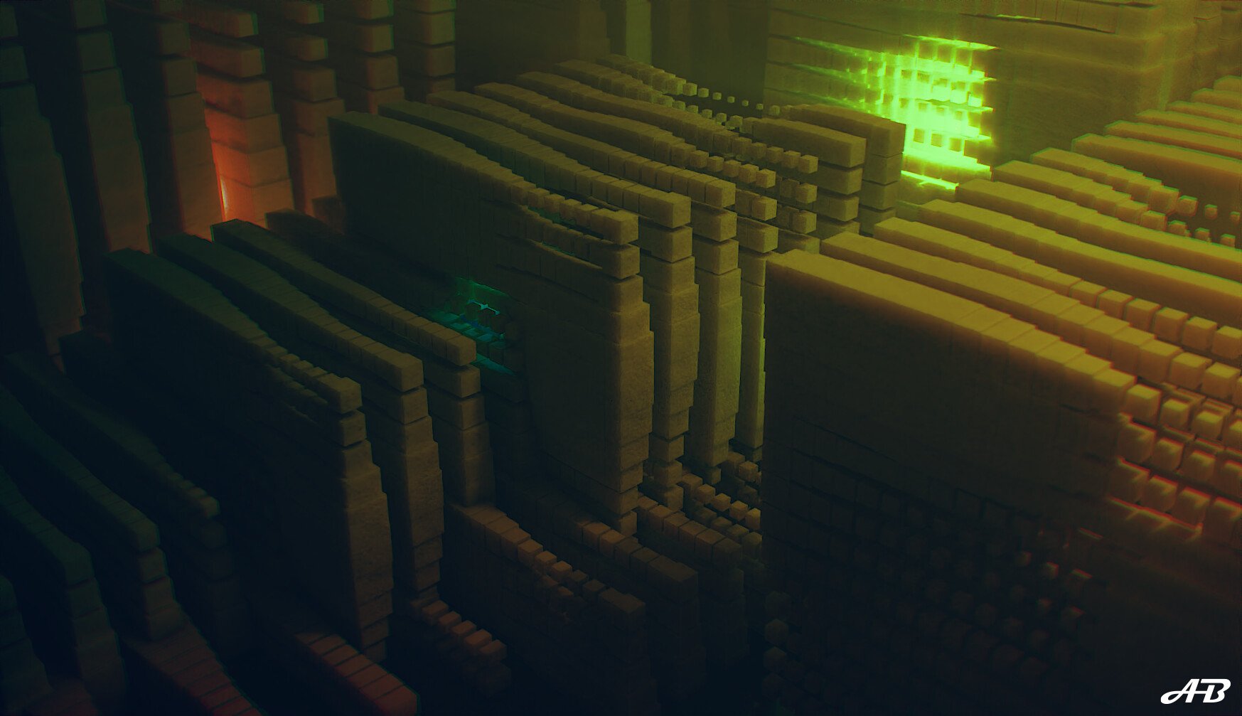 ArtStation - Timeless Cubes: Vertex animated cubes