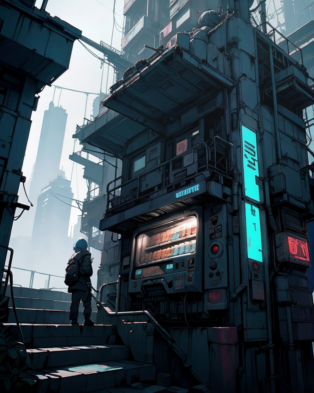 ArtStation - vending machine