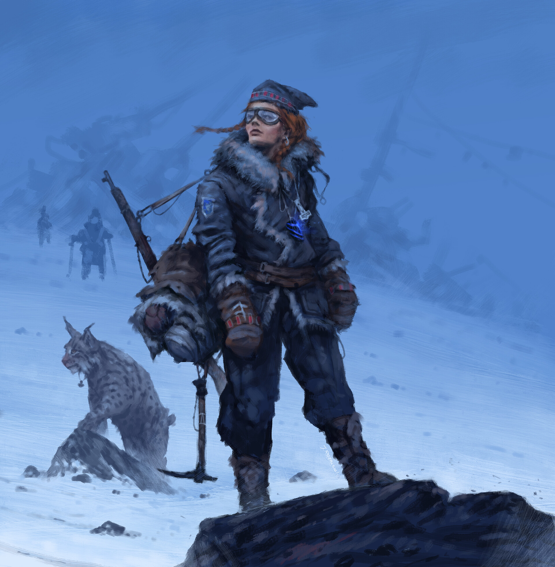 ArtStation - Freya & Loki