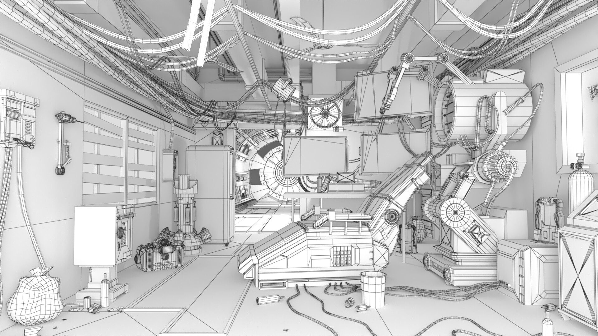 Harsh Acharya - SCI FI LABORATORY ENVIRONMENT