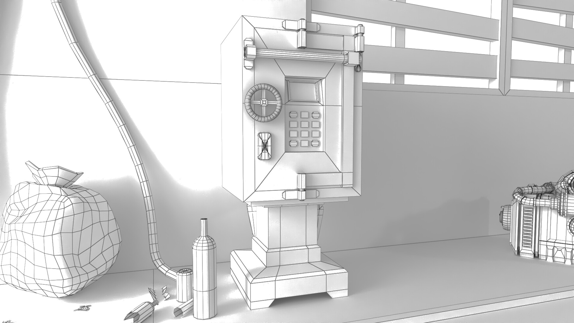 Harsh Acharya - SCI FI LABORATORY ENVIRONMENT