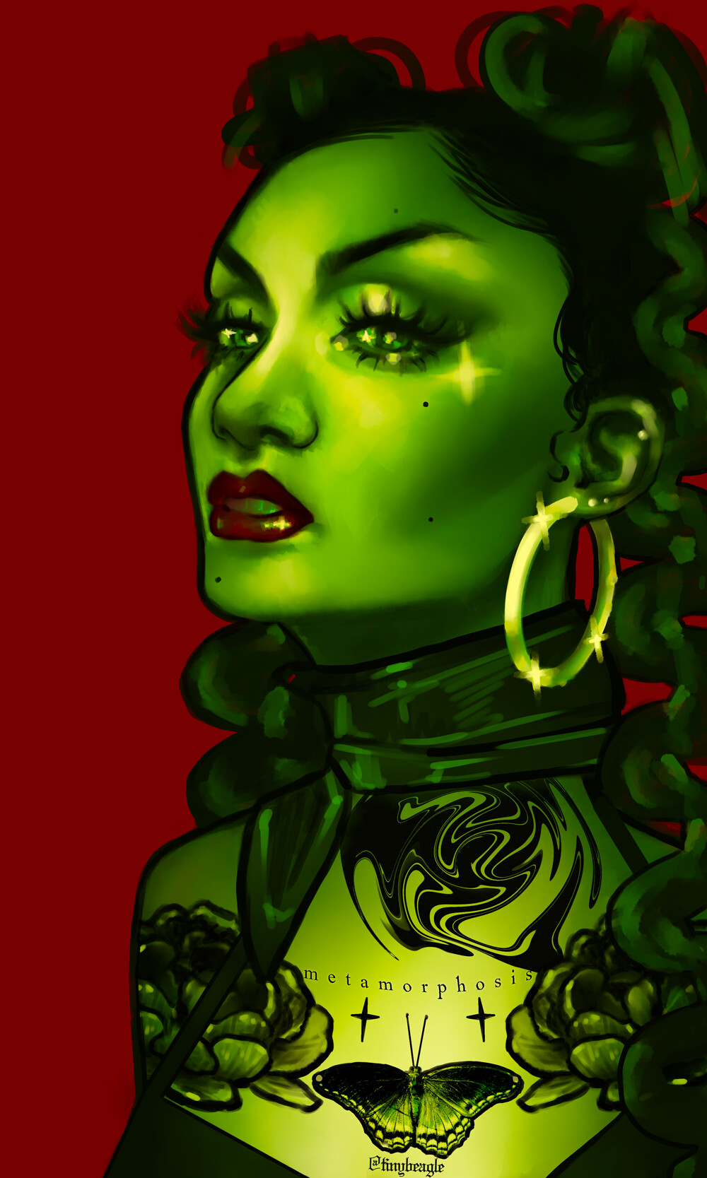 ArtStation - red / green