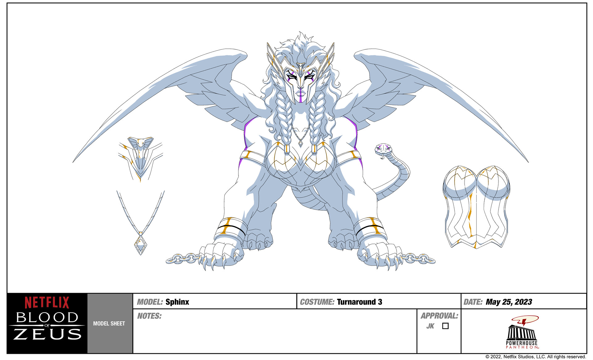 Steven-Wayne Ellison - Blood of Zeus S2: Sphinx