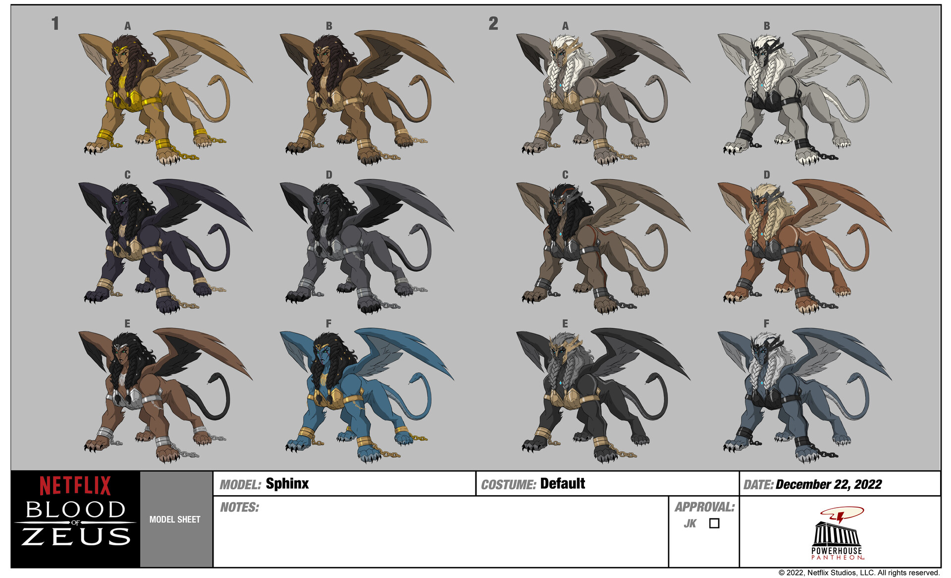 Steven-Wayne Ellison - Blood of Zeus S2: Sphinx