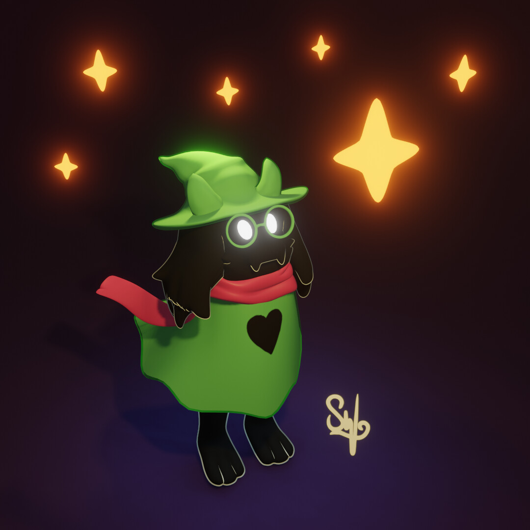 ArtStation - 3D Ralsei