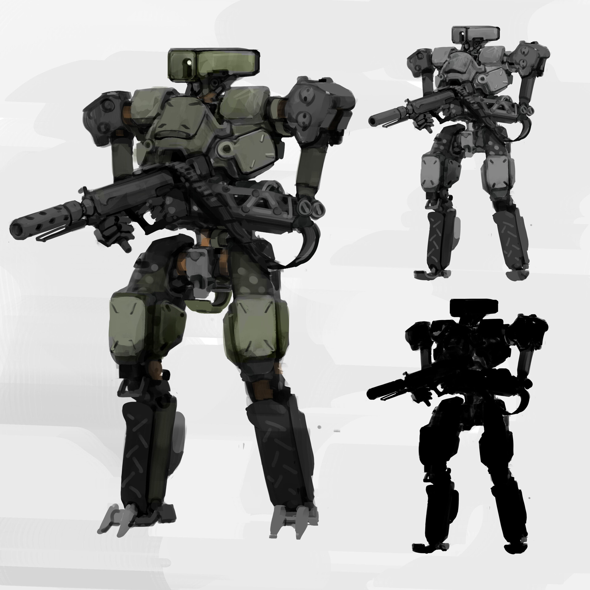 ArtStation - Combat Bot
