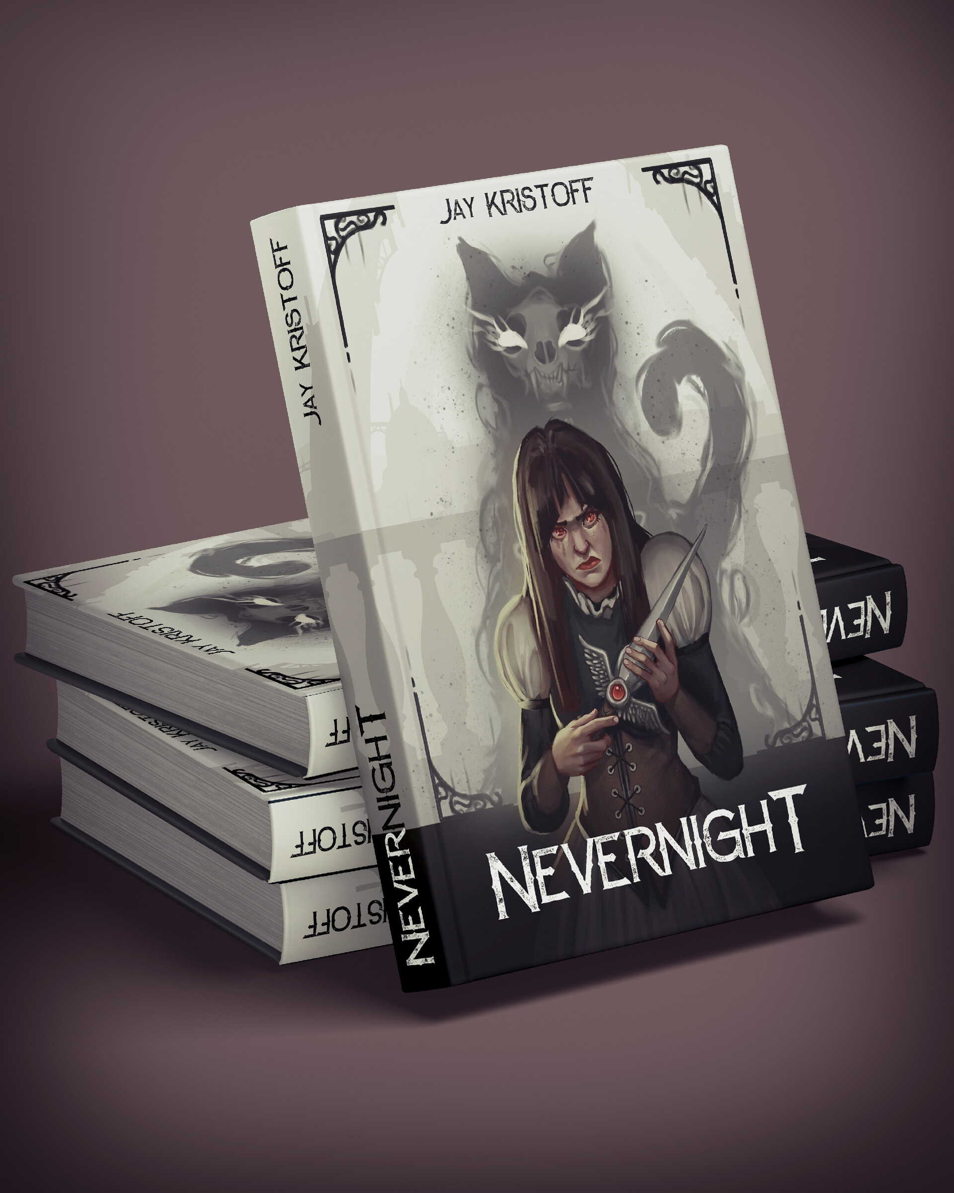 Francis Sanchez - Nevernight cover fanart (Mario & Marielle version)