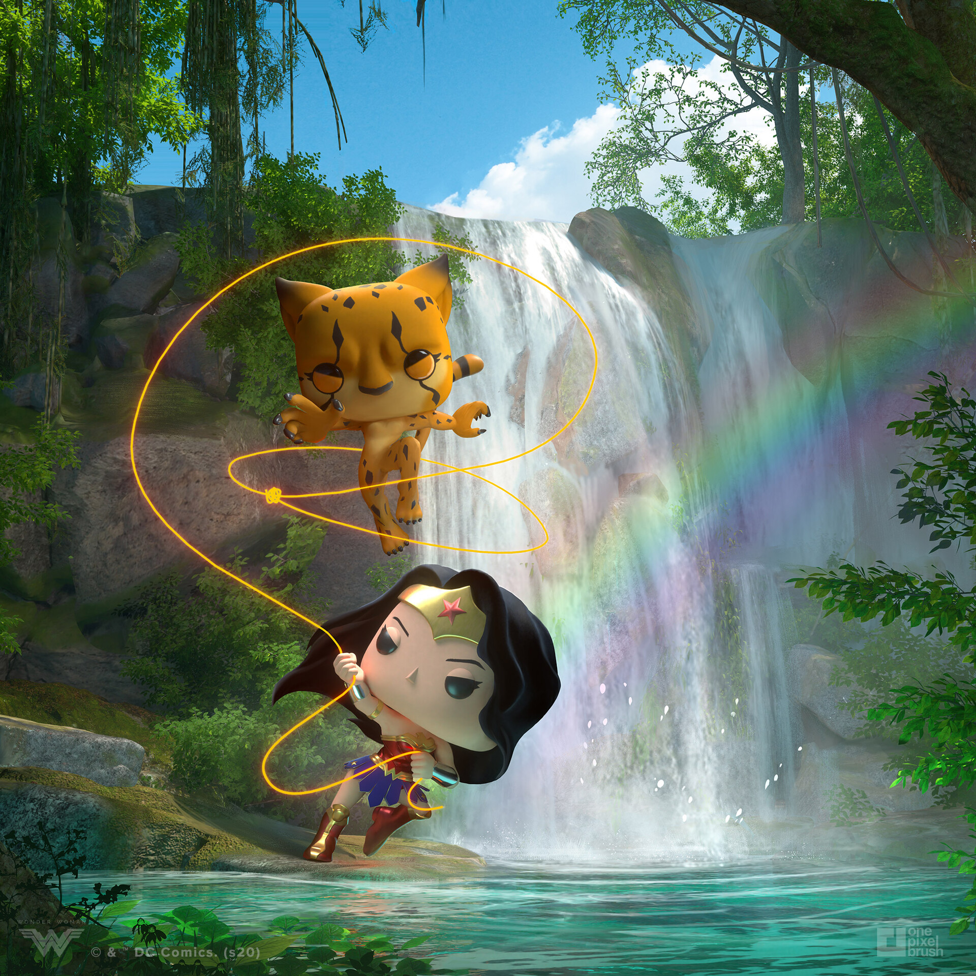 One Pixel Brush - Funko Pop Art