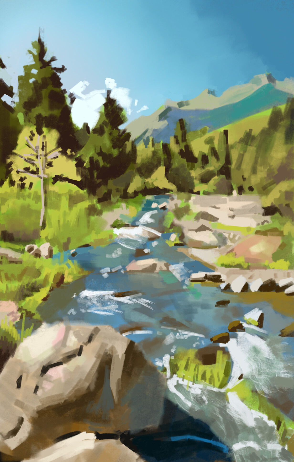 ArtStation - 1 hour coloring(3)