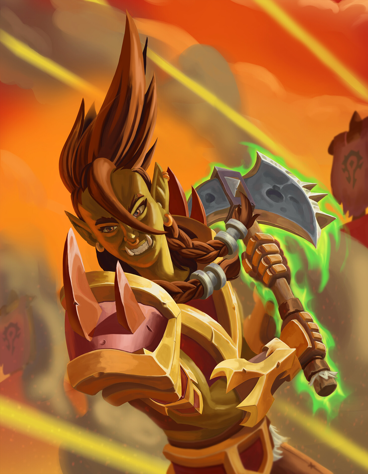 ArtStation - Rokara - Hearthstone Fanart