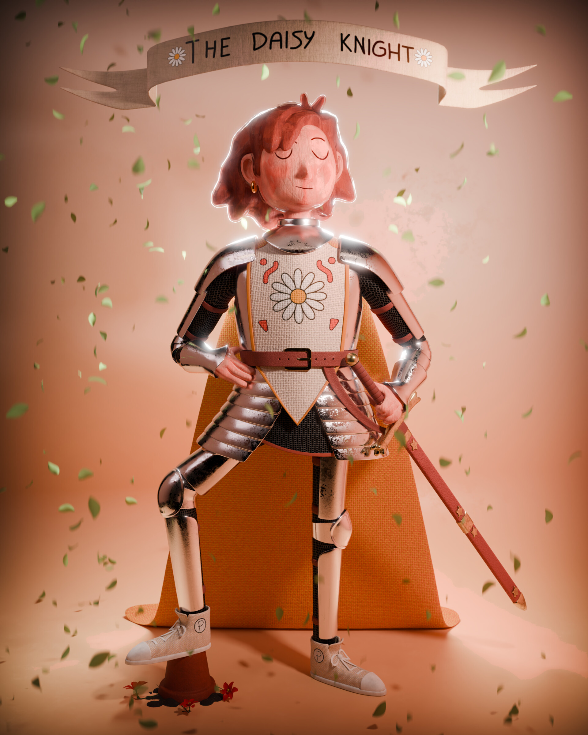 ArtStation - The Daisy Knight Fanart (samdrawson)