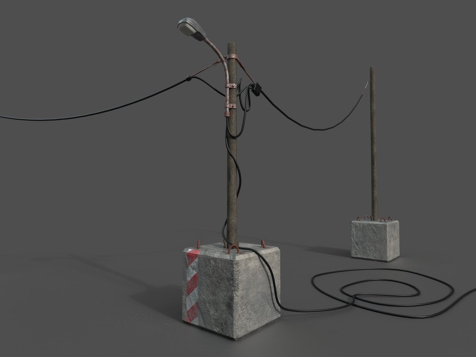ArtStation - Makeshift poles
