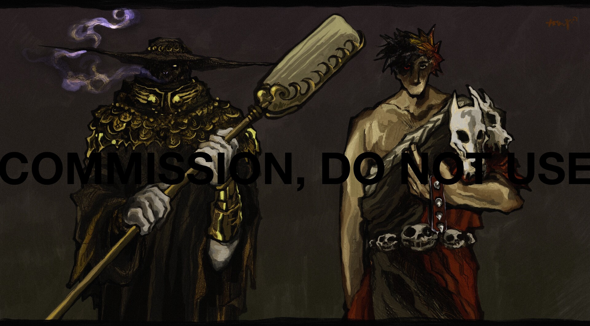 ArtStation - Charon and Zagreus