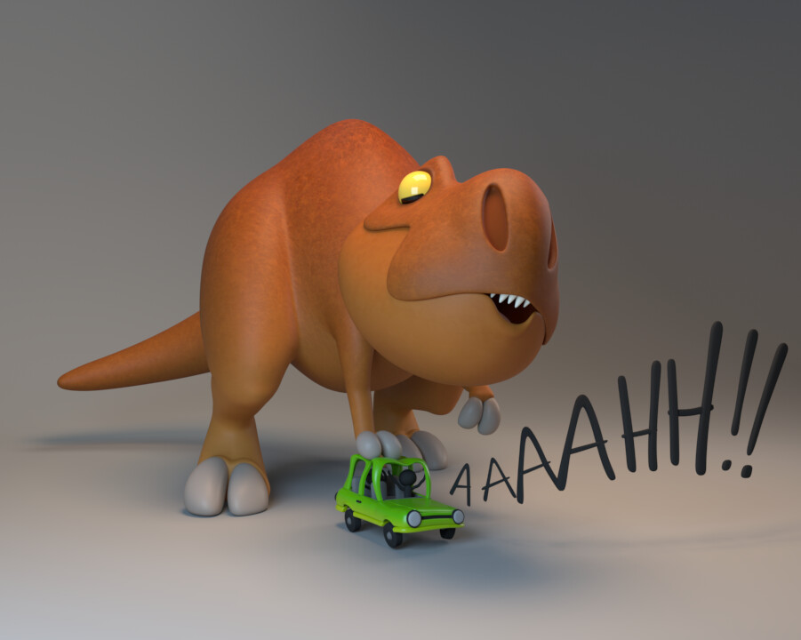 ArtStation - Cutie Rex