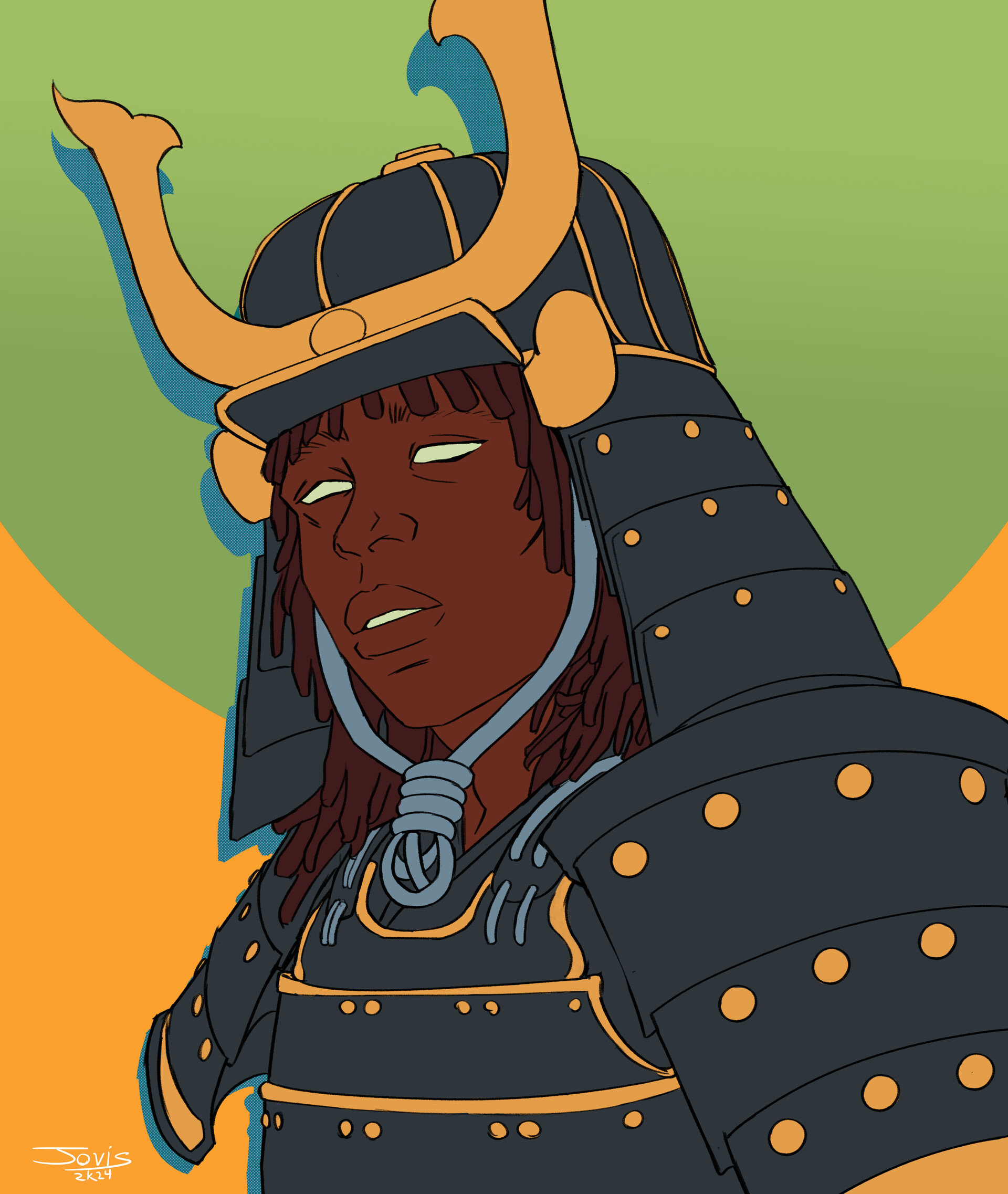 ArtStation - Serviçal de um Samurai - Djavan