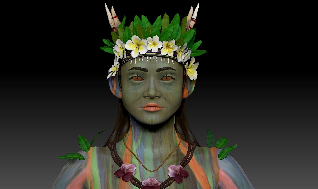 Melody Salsbury - Diwata a Filipino Nature Spirit