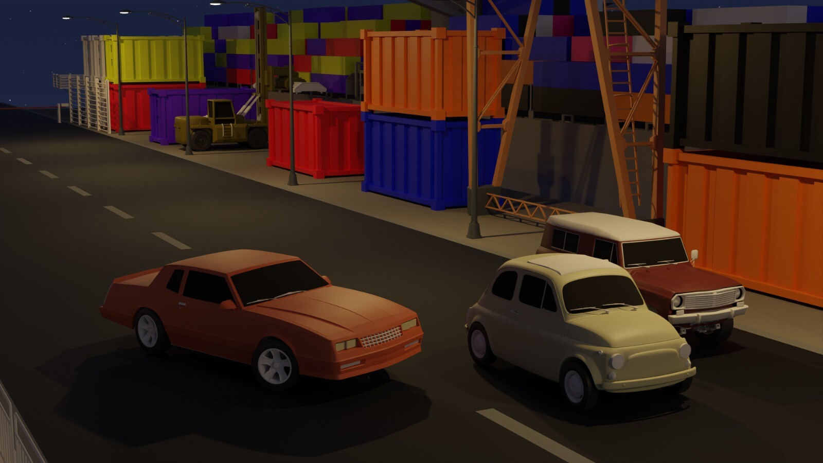 ArtStation - Car Game Cover Concept