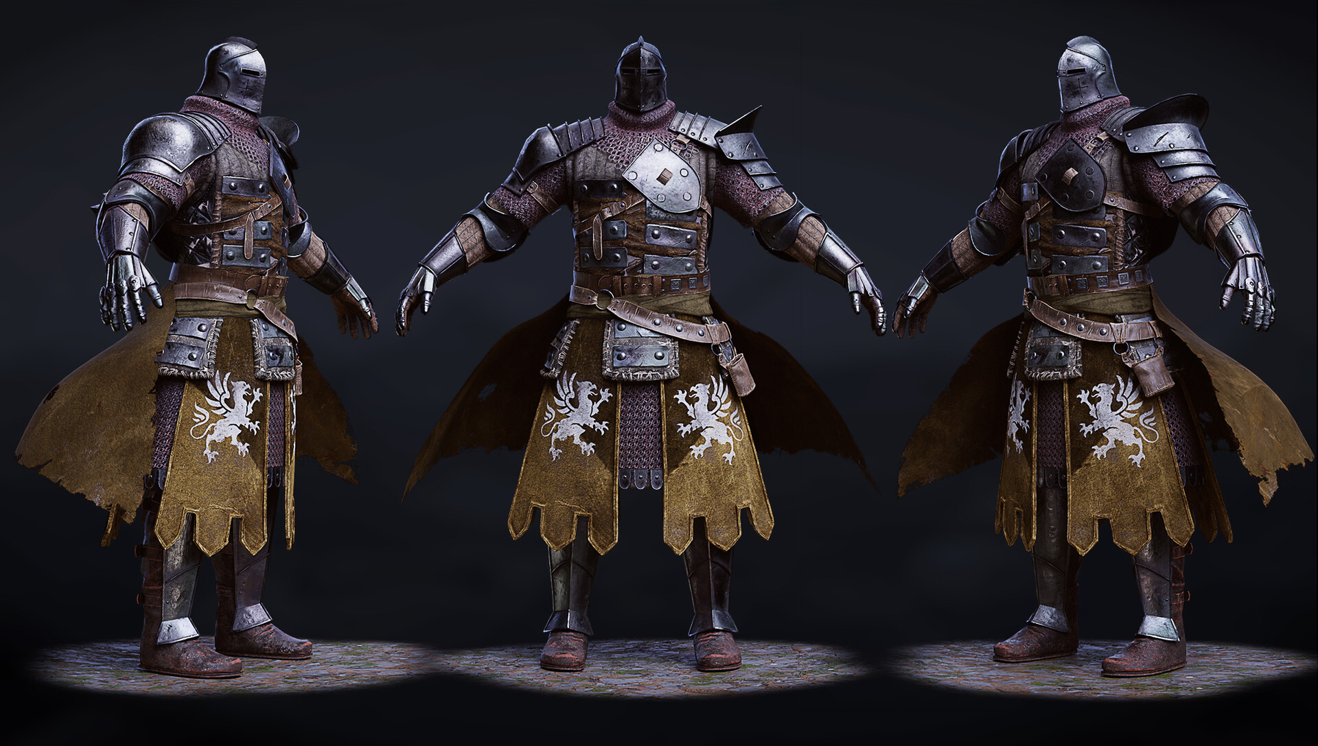 Shu Pan - For Honor - The Warden