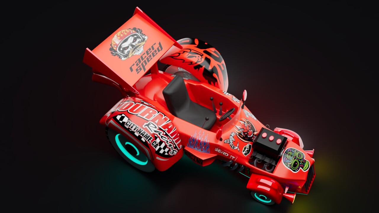 ArtStation - 3D Sports Car