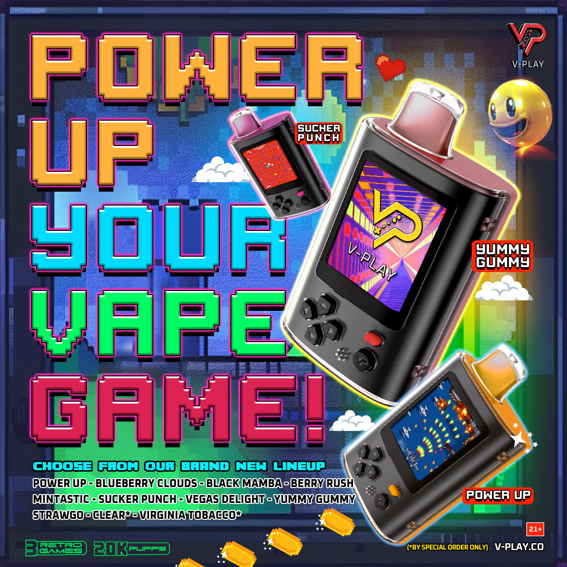 ArtStation - V-PLAY | New Flavor Poster Art - Key Visuals