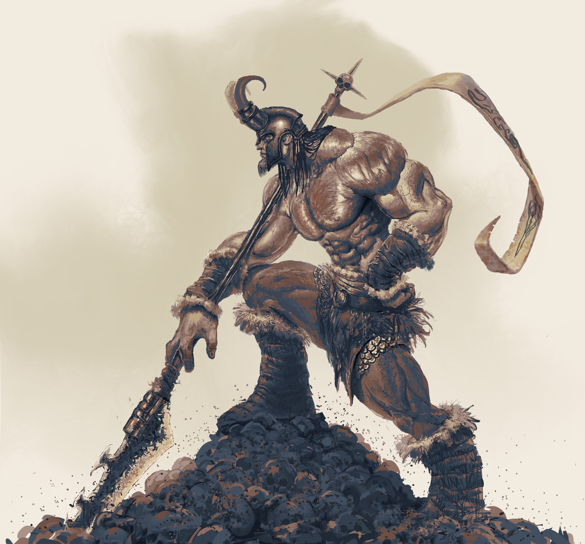 ArtStation - Barbarian Conqueror