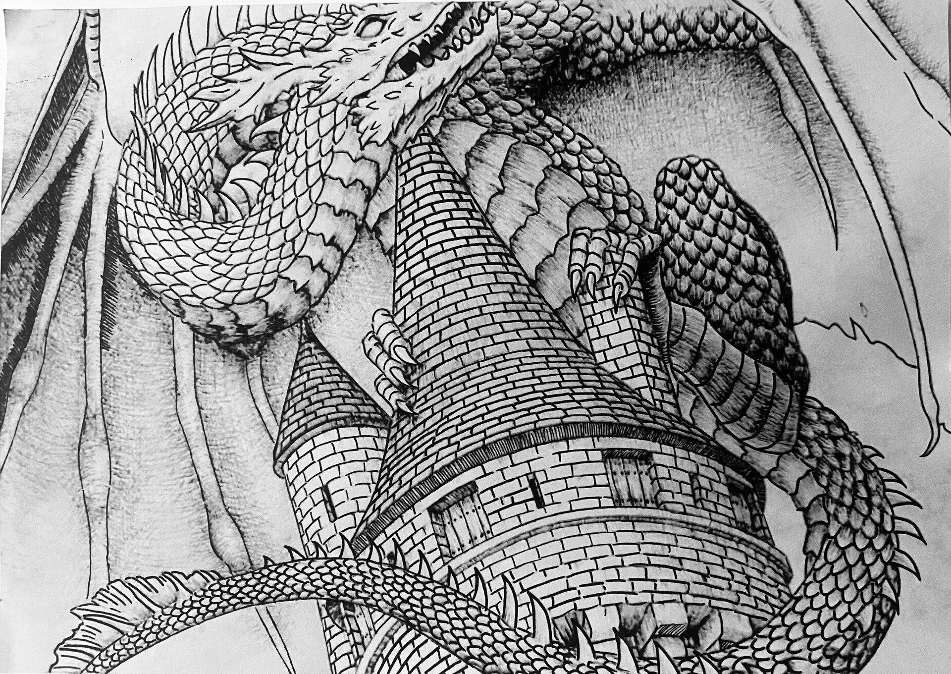 ArtStation - Dragon (Berserk)