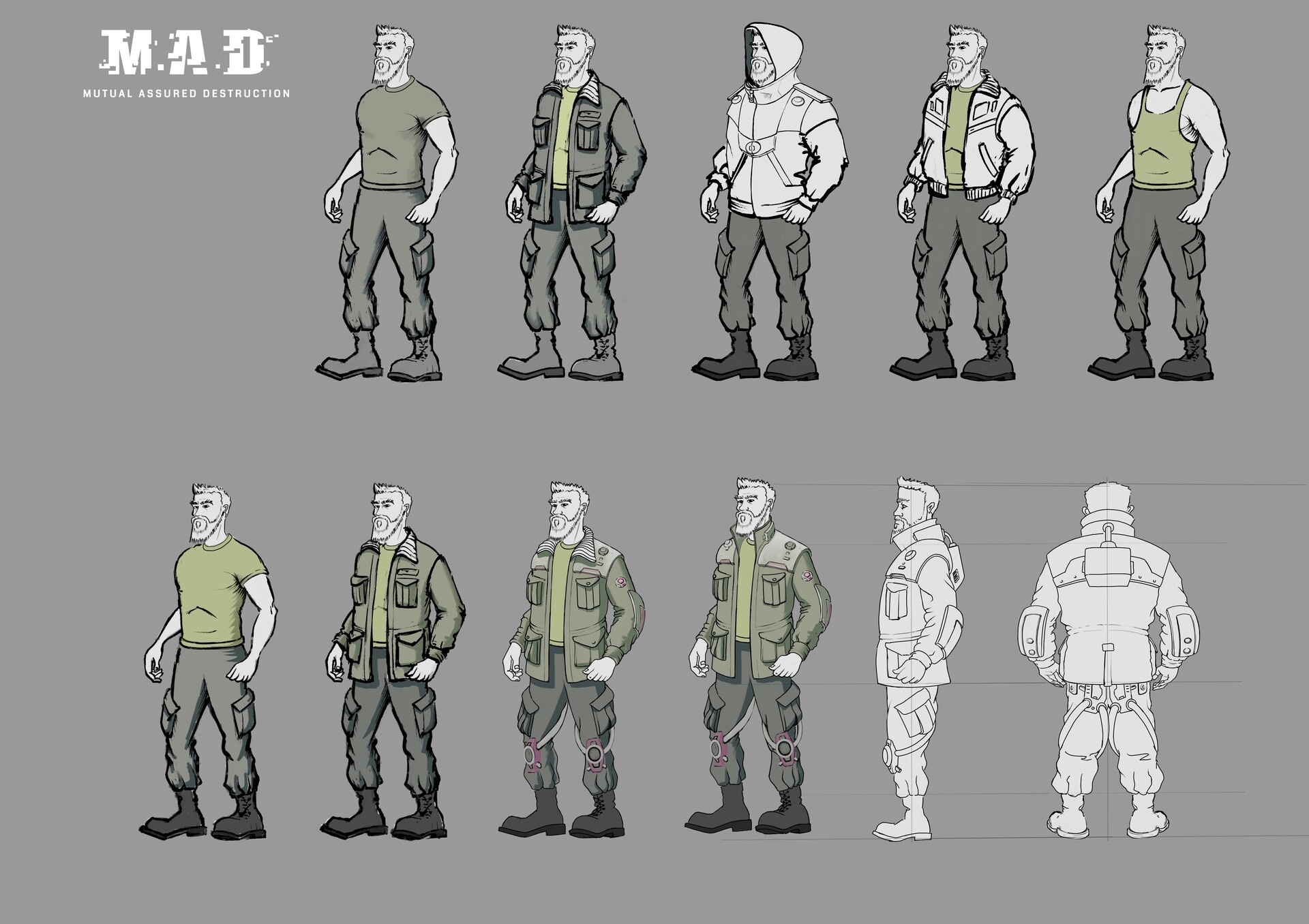 Iosif Yarosh - Concept Art for M.A.D. - Mutual Assured Destruction