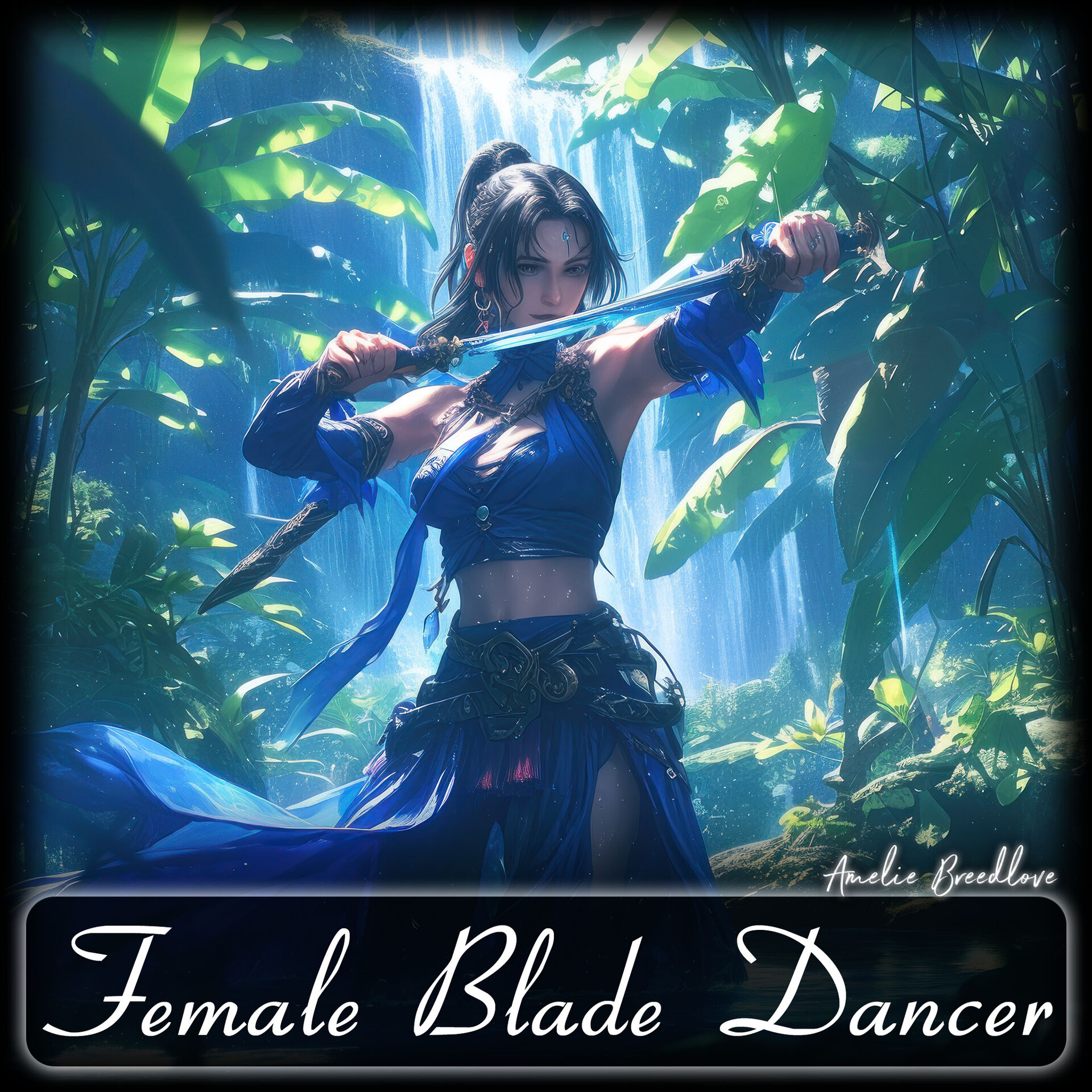 ArtStation - 400 Female Blade Dancer Reference Pack | 4K | v.38