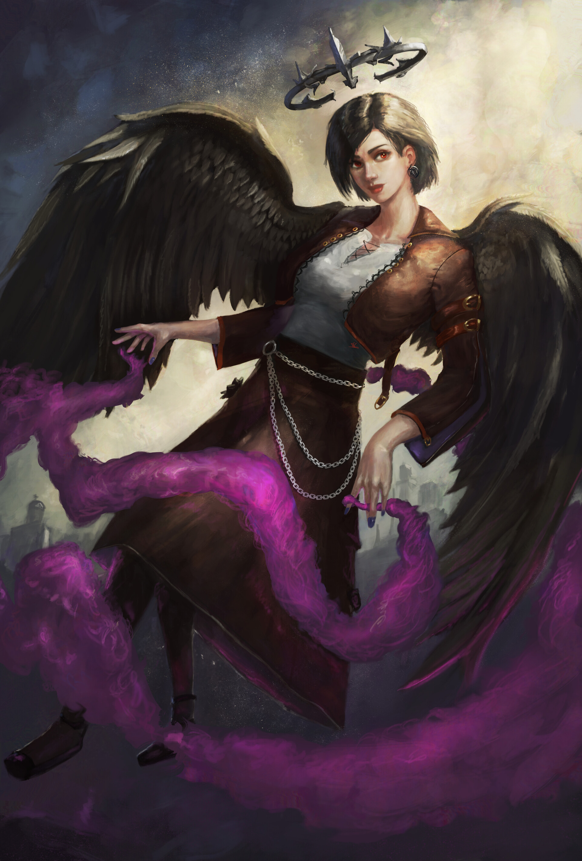 ArtStation - Fallen angel