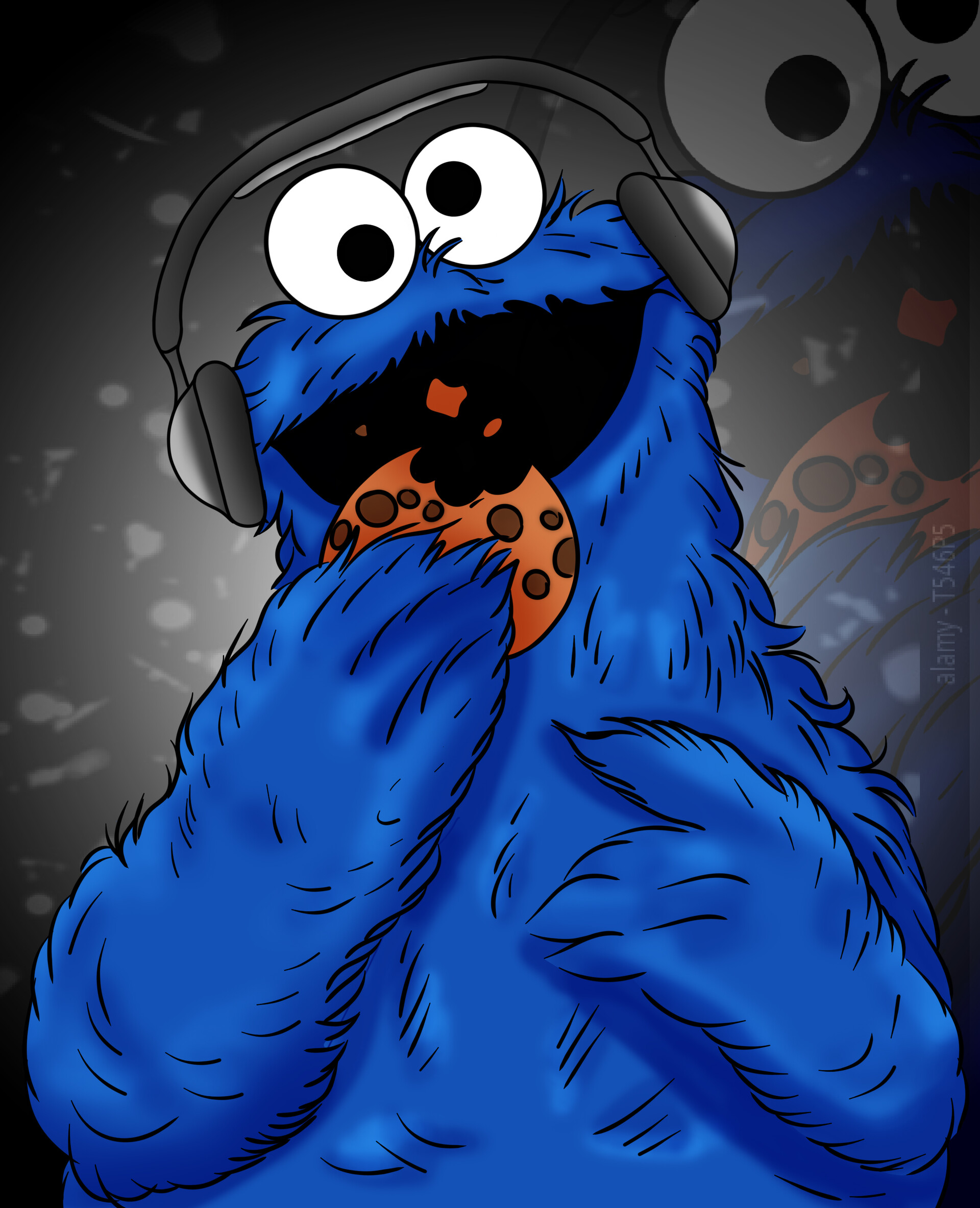 ArtStation - Cookie Monster