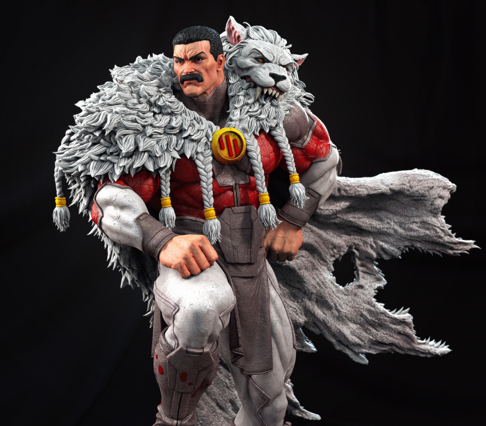 Rodrigue Pralier - Thragg fan art commission 2022