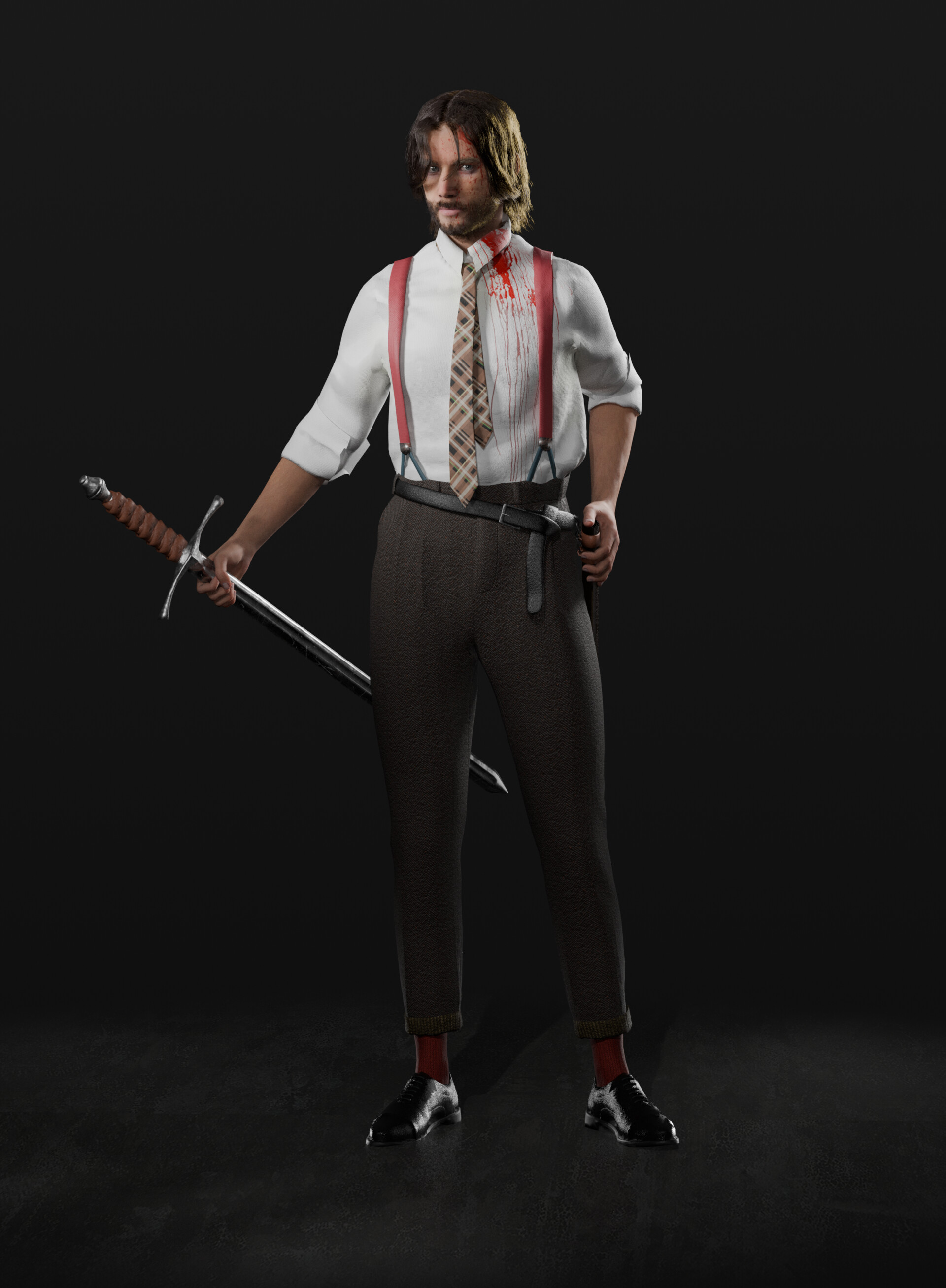 ArtStation - Sword man