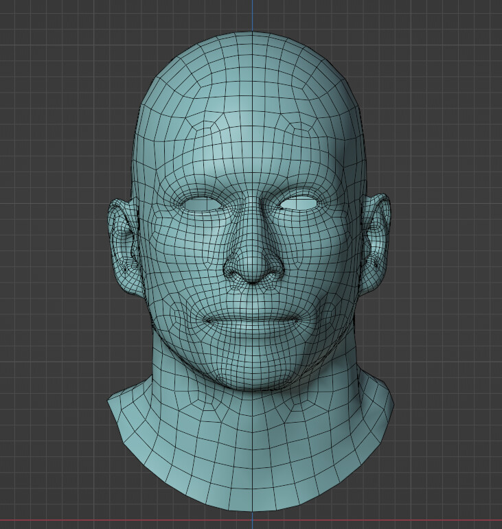 ArtStation - Head Retopo