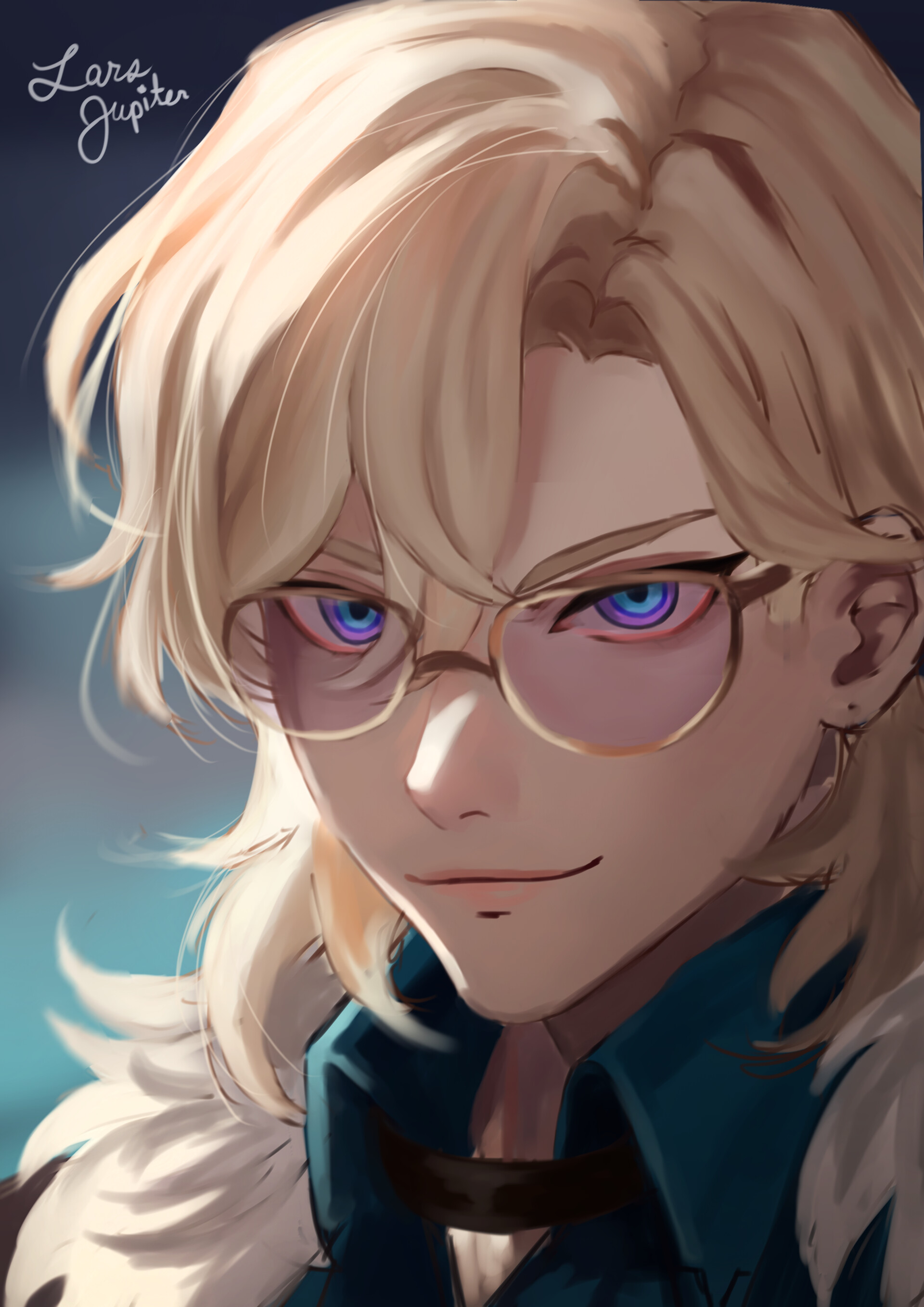 ArtStation - Aventurine close up from Honkai Star Rail