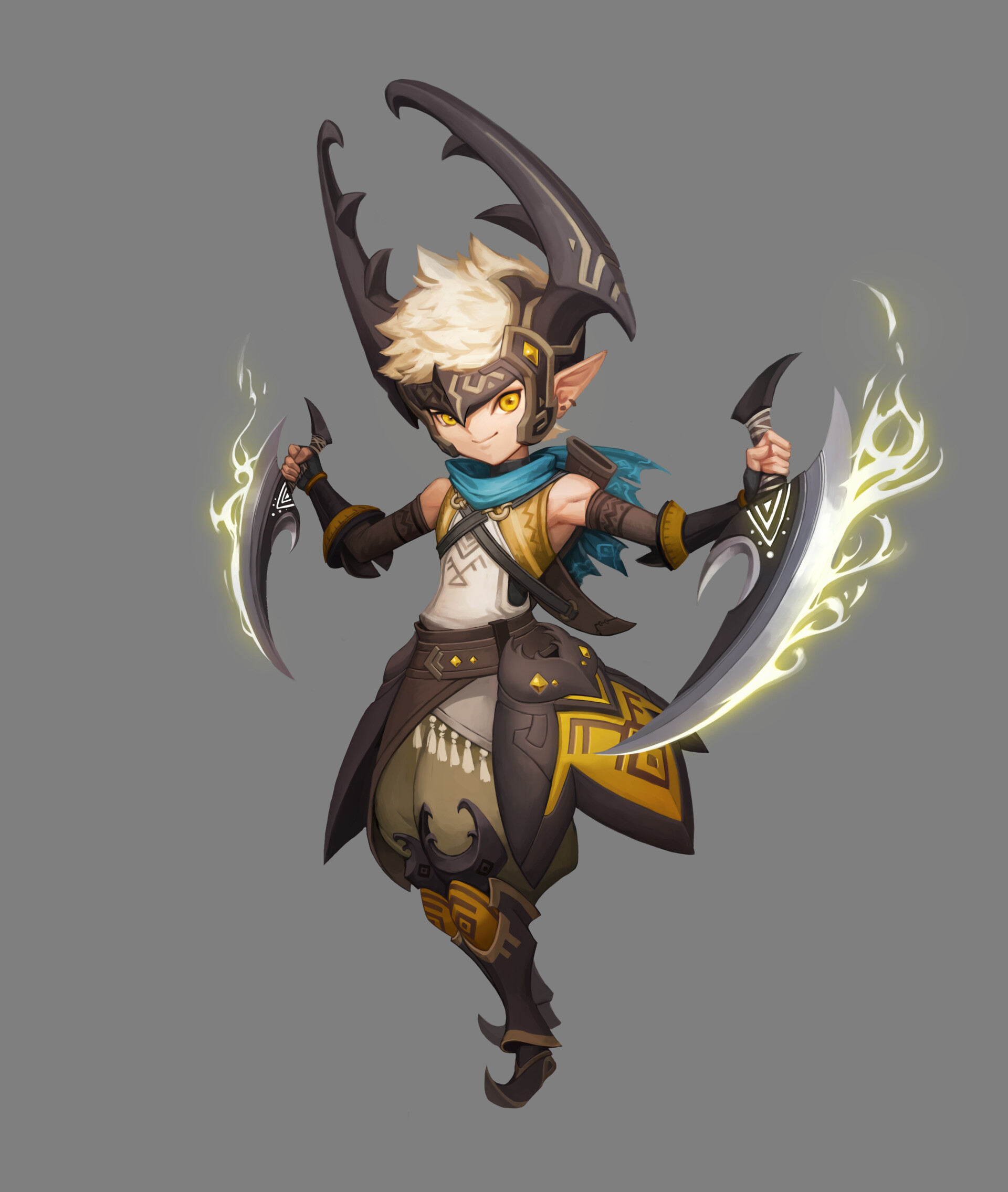 ArtStation - Beetle Dual Swordsman