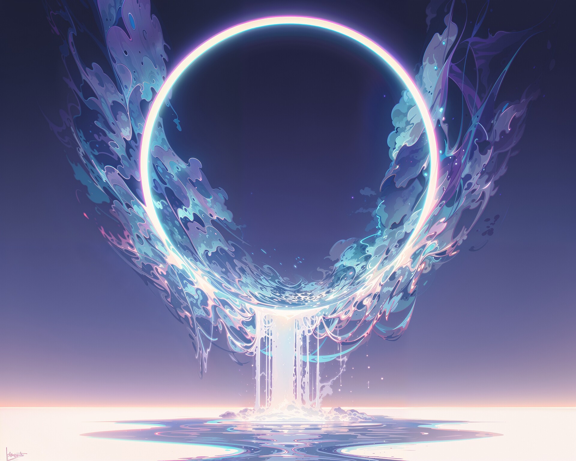 ArtStation - Ethereal Cascade