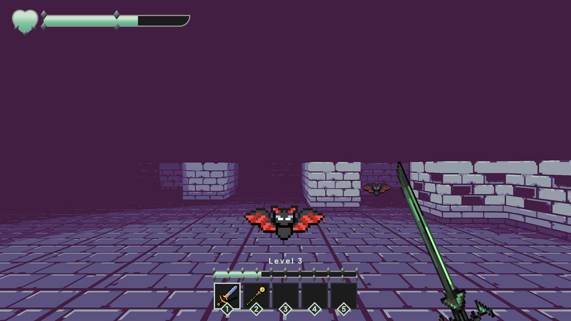 Andrew - 2024 Dungeon Crawl Game Jam UX / UI