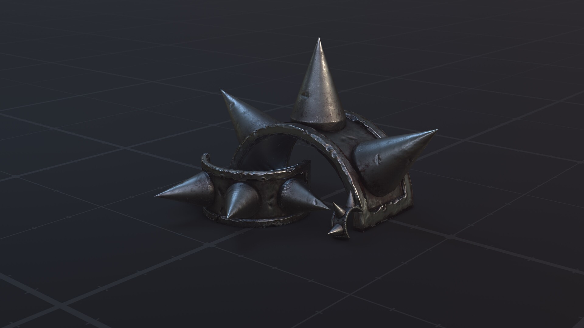 ArtStation - Spiked Shoulder Protection