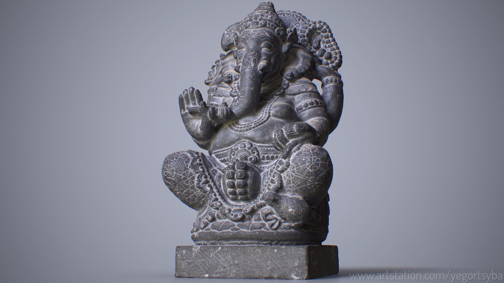 ArtStation - Ganesha Statue