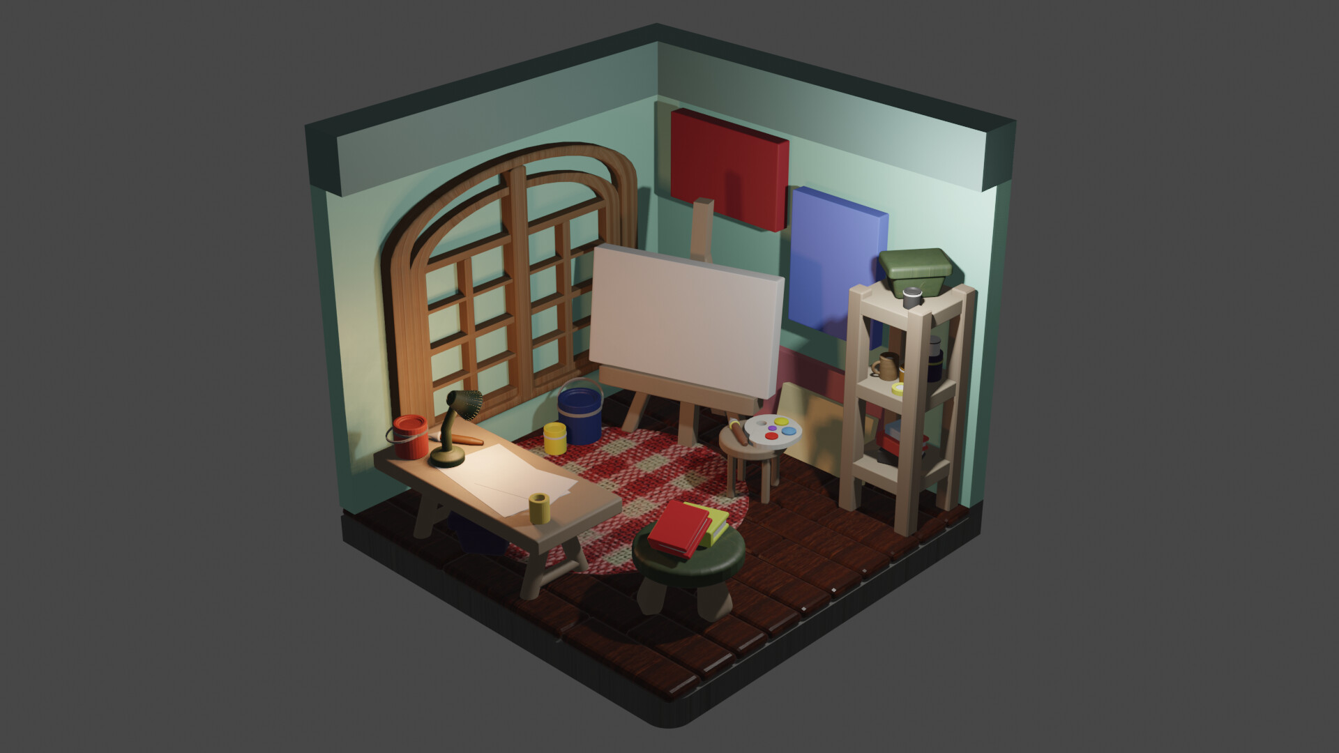 ArtStation - 3D Room Modelling Environment