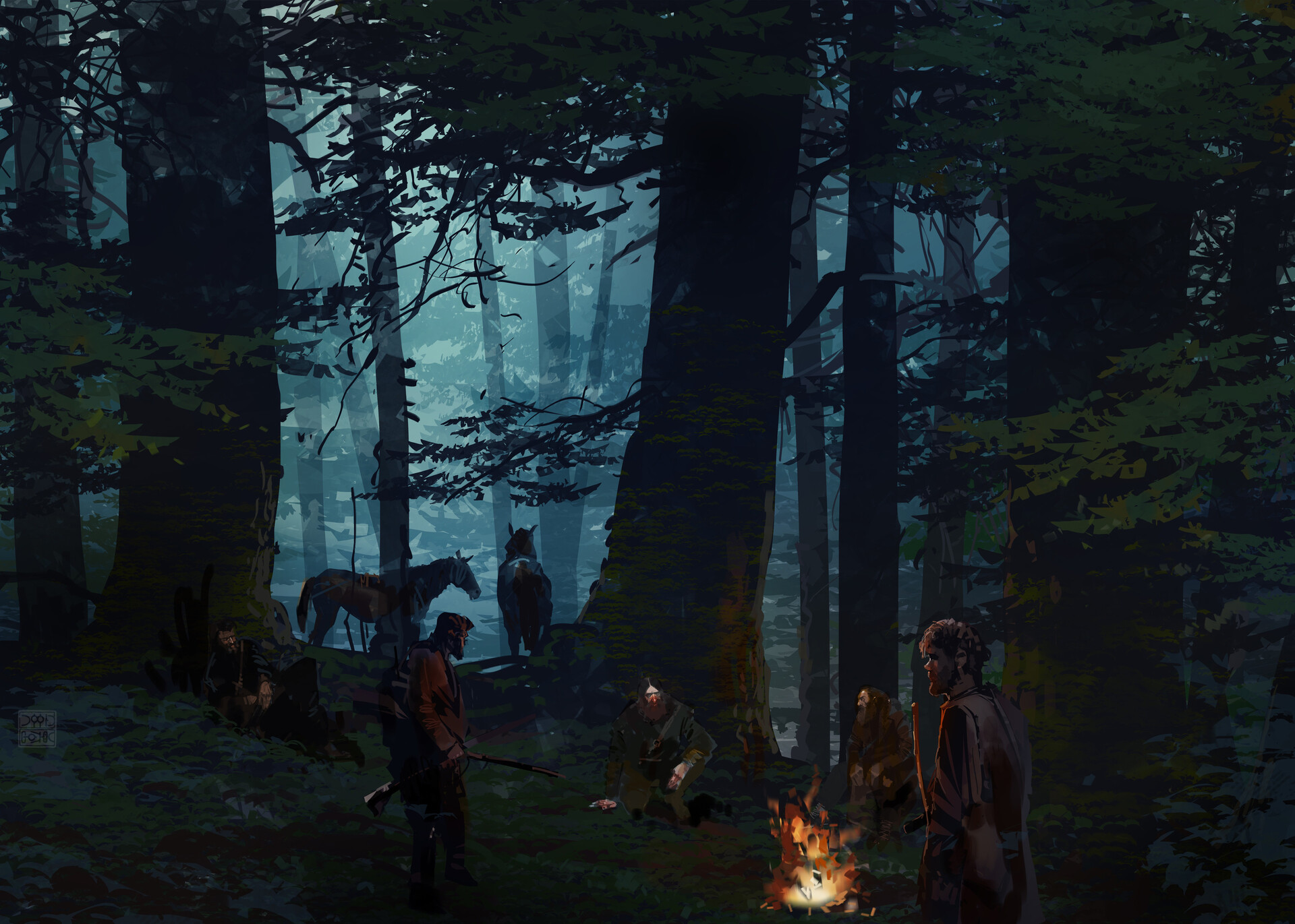 ArtStation - before sunrise